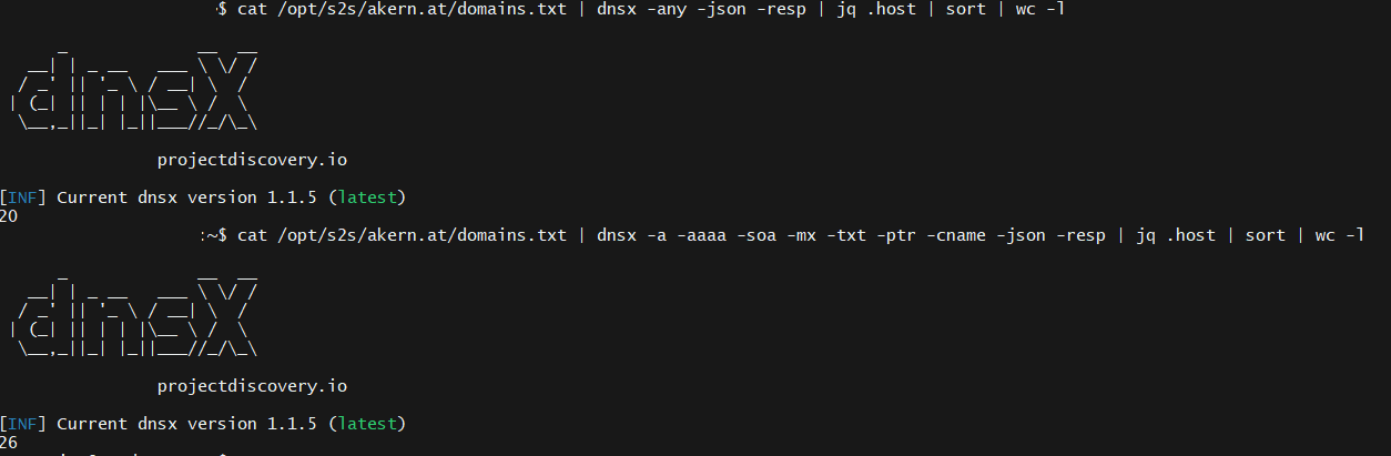 Inconsistent results between multiple runs using any flag · Issue #481 · projectdiscovery/dnsx ...