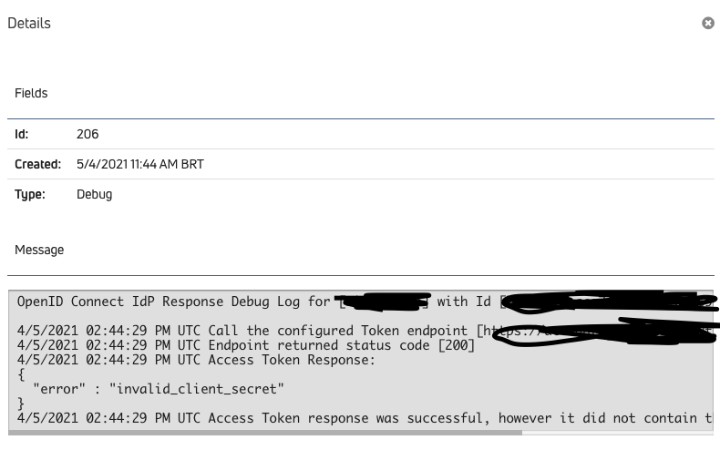 A request to the OpenID Connect Token API has failed · Issue #1155 · FusionAuth/fusionauth ...