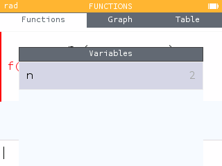 Dynamic Variables menu · Issue #1752 · numworks/epsilon · GitHub