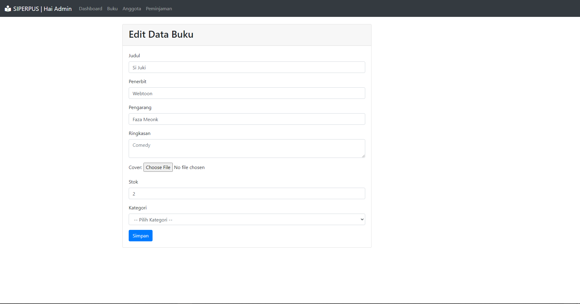 GitHub - FerdiNP/SiPerpus