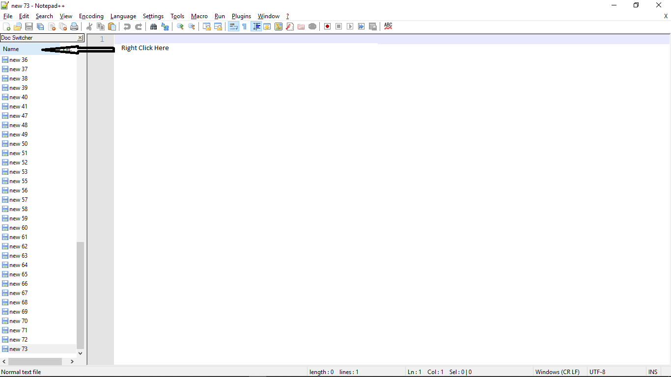 N++ crashes when right-clicked in "Document List Panel" · Issue #5943 · notepad-plus-plus ...