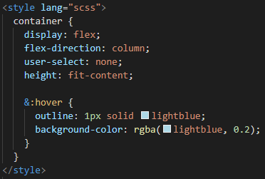 Default SCSS improper highlighting · Issue #959 · sveltejs/language-tools · GitHub