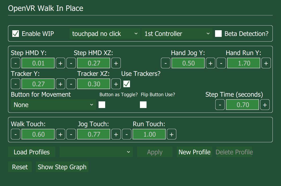 I canv't see the overlay window · Issue #10 · pottedmeat7/OpenVR-WalkInPlace · GitHub