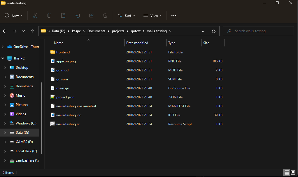 Can T Build On Windows · Issue 1195 · Wailsapp Wails · Github