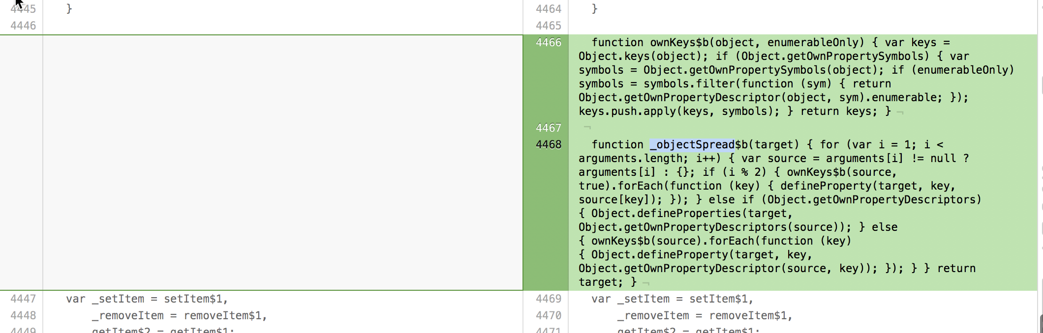Transform Runtime Regression Not Requiring ` Objectspread` Helper · Issue 10261 · Babel Babel