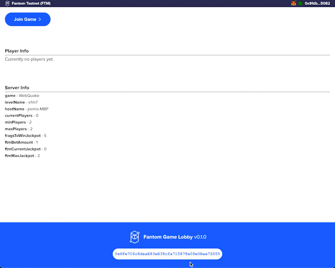 GitHub - jremi/fantom-web3-webquake: Fantom Blockchain Web3 WebQuake