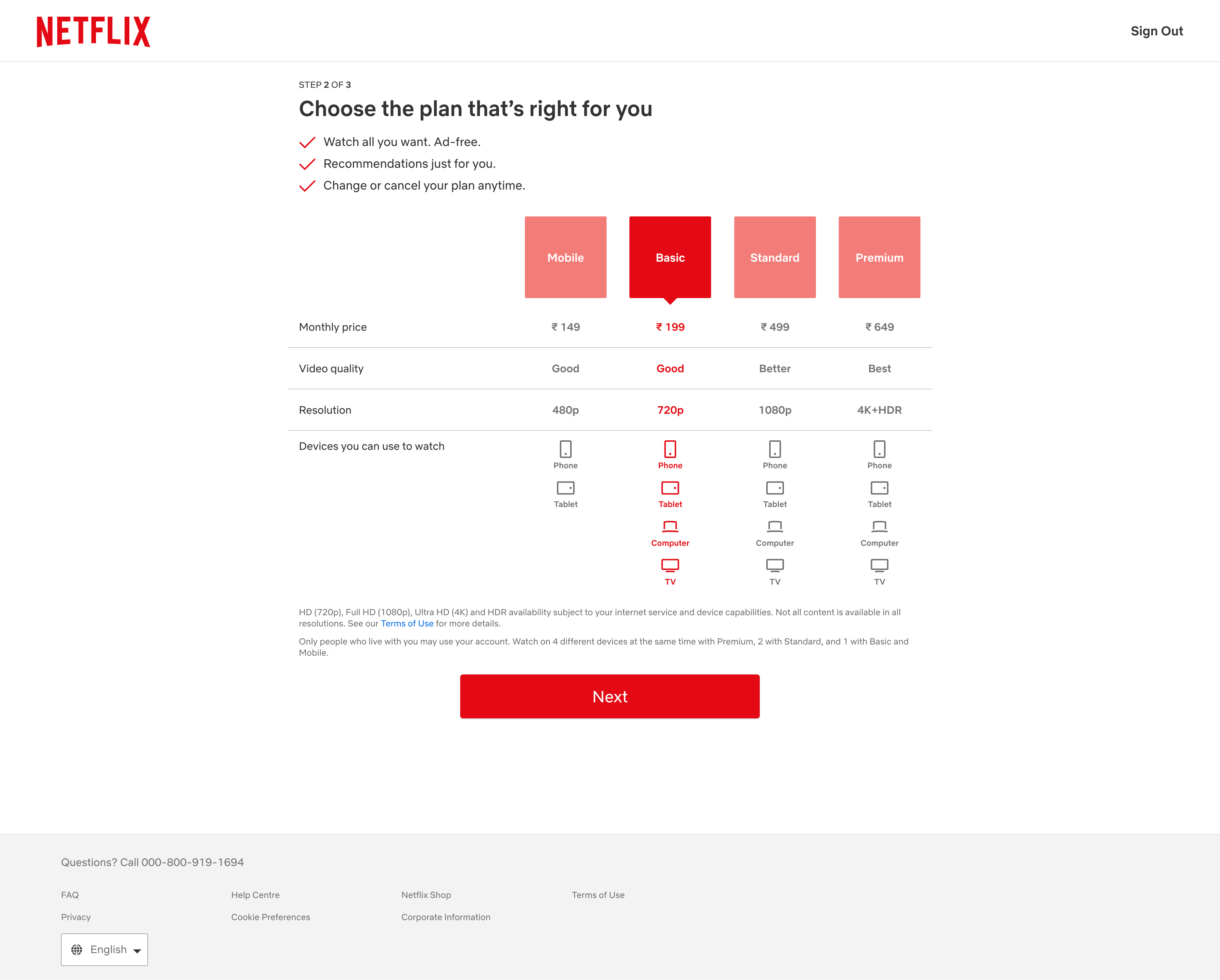 Create a account setup for netflix - Signup · Issue #4 · msboffl ...