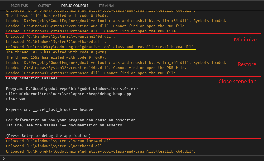 Editor Crash While Using C Class As Tool · Issue 19686 · Godotenginegodot · Github