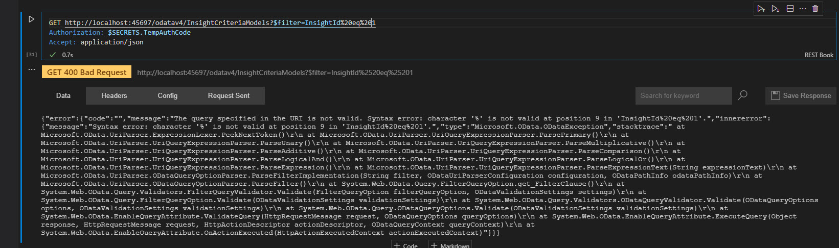 Cannot include spaces in URL; %20 is re-encoded to %2520 · Issue #113 · tanhakabir/rest-book ...