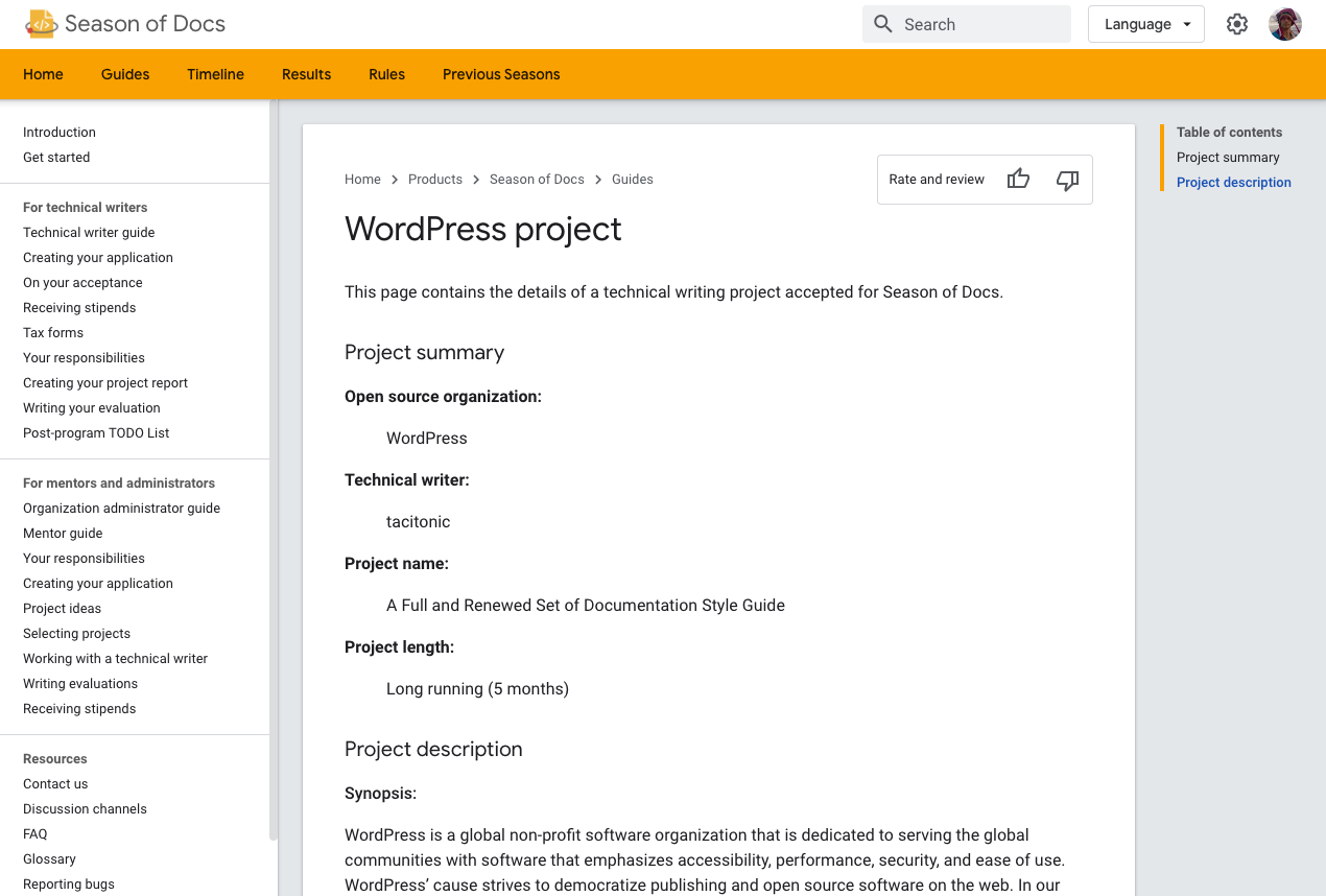 Documentation: Improving the design of the Handbooks documentation. · Issue #27403 · WordPress ...