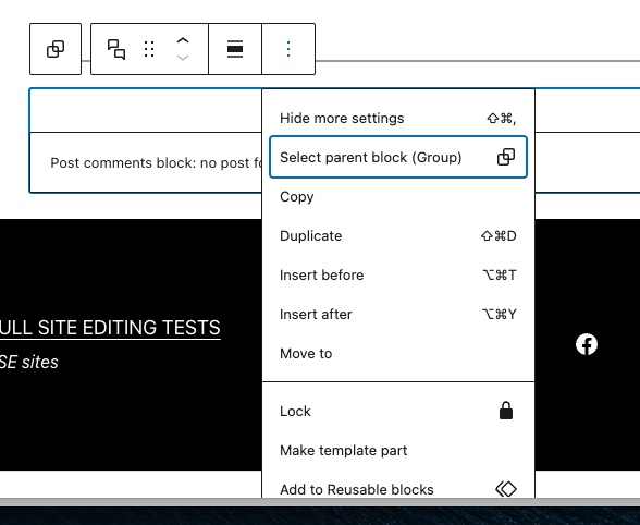 Contextual Menu Goes Below Edge Of Browser Missing Scrollbars · Issue 40224 · Wordpress