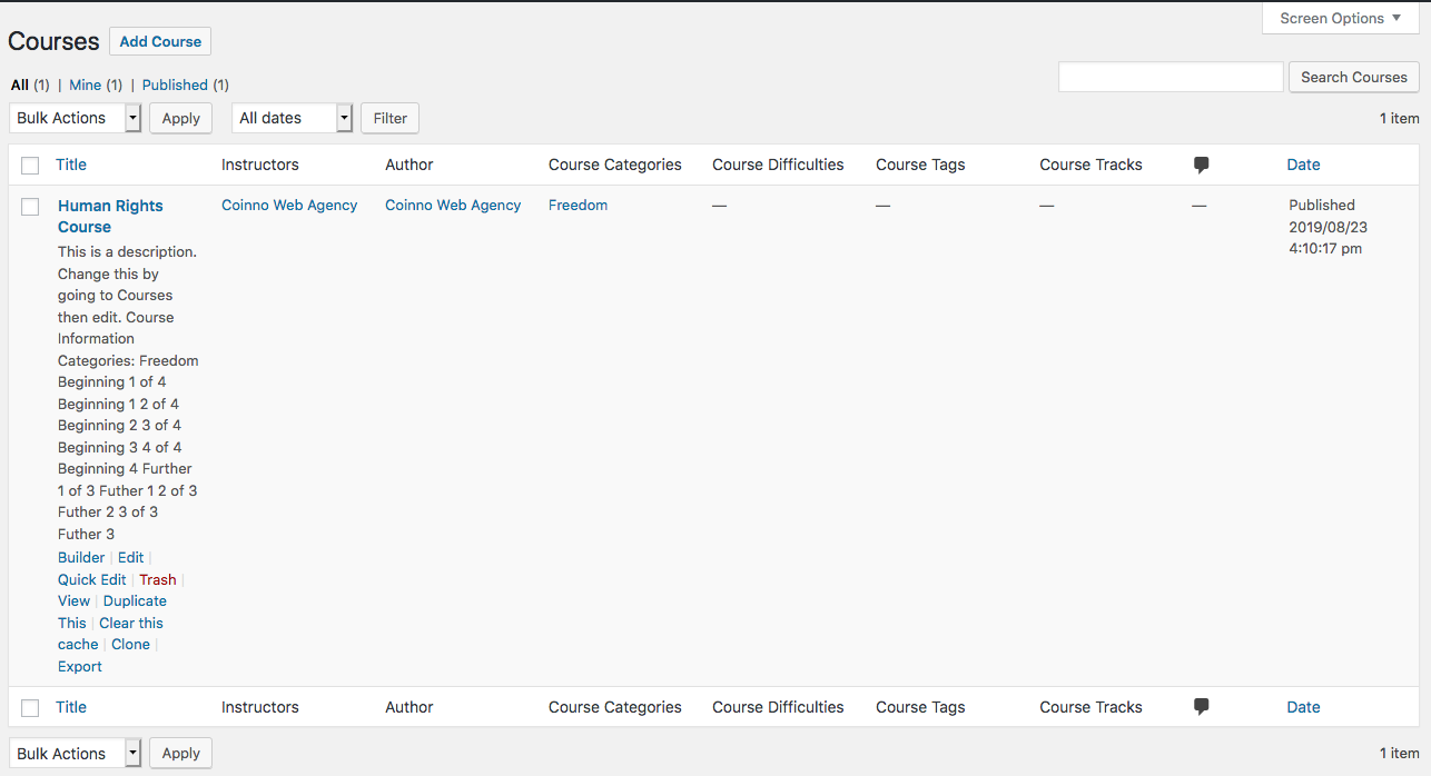 (All) Courses screen · Issue #915 · gocodebox/lifterlms · GitHub