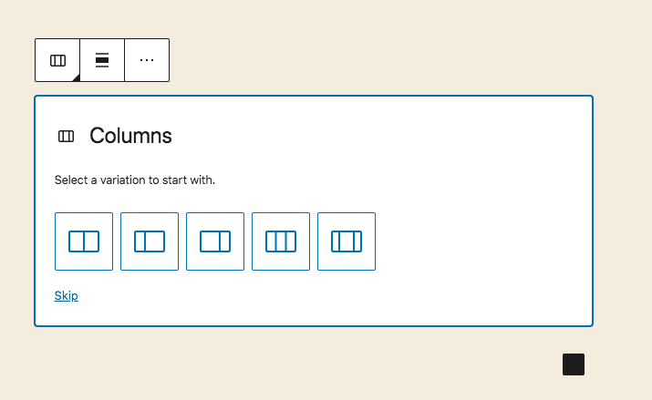 Adding an initial Block Style select - similar to the select a variation for Columns · Issue ...