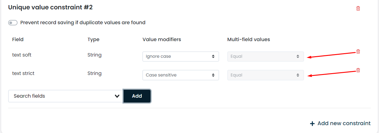 Update de-duplication UI on module and fields configuration pages · Issue #467 · cortezaproject ...