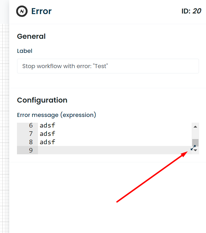 WF error step text expander not working · Issue #1199 · cortezaproject/corteza · GitHub