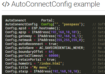 AutoConnectConfig API parameters · Issue #115 · Hieromon/AutoConnect · GitHub