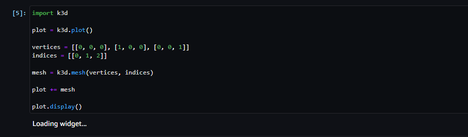 k3d plot does not show in jupyter notebook even though code runs fine · Issue #380 · K3D-tools ...