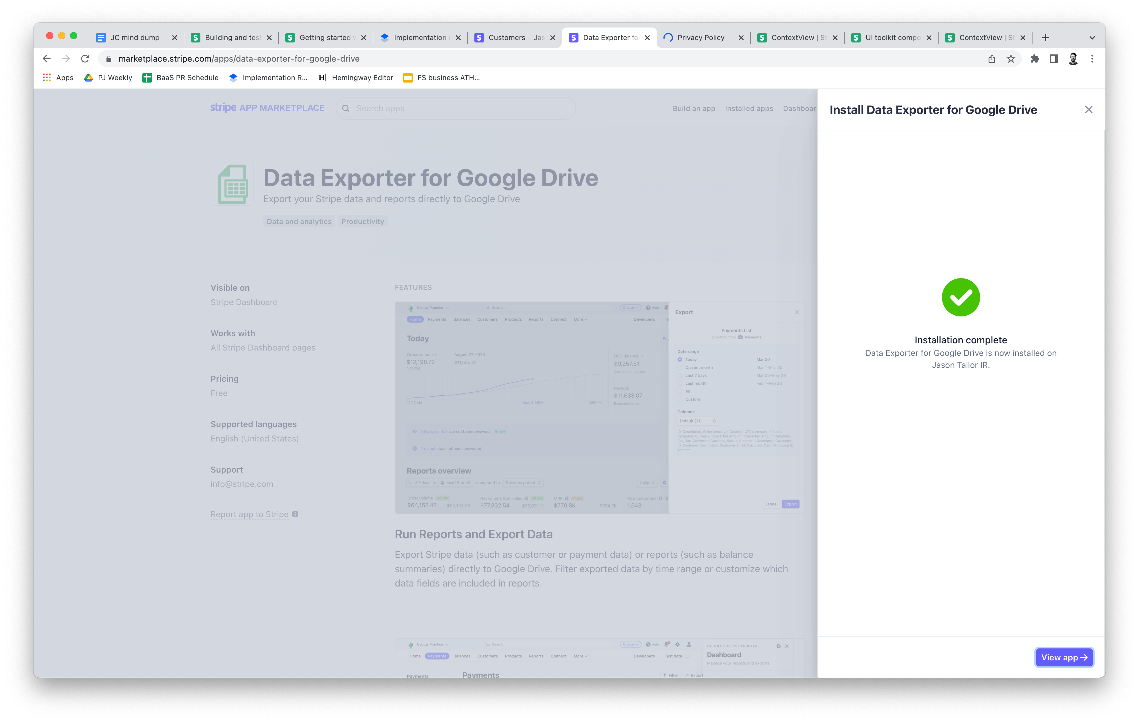 Vertical alignment of success message and installing message are ...