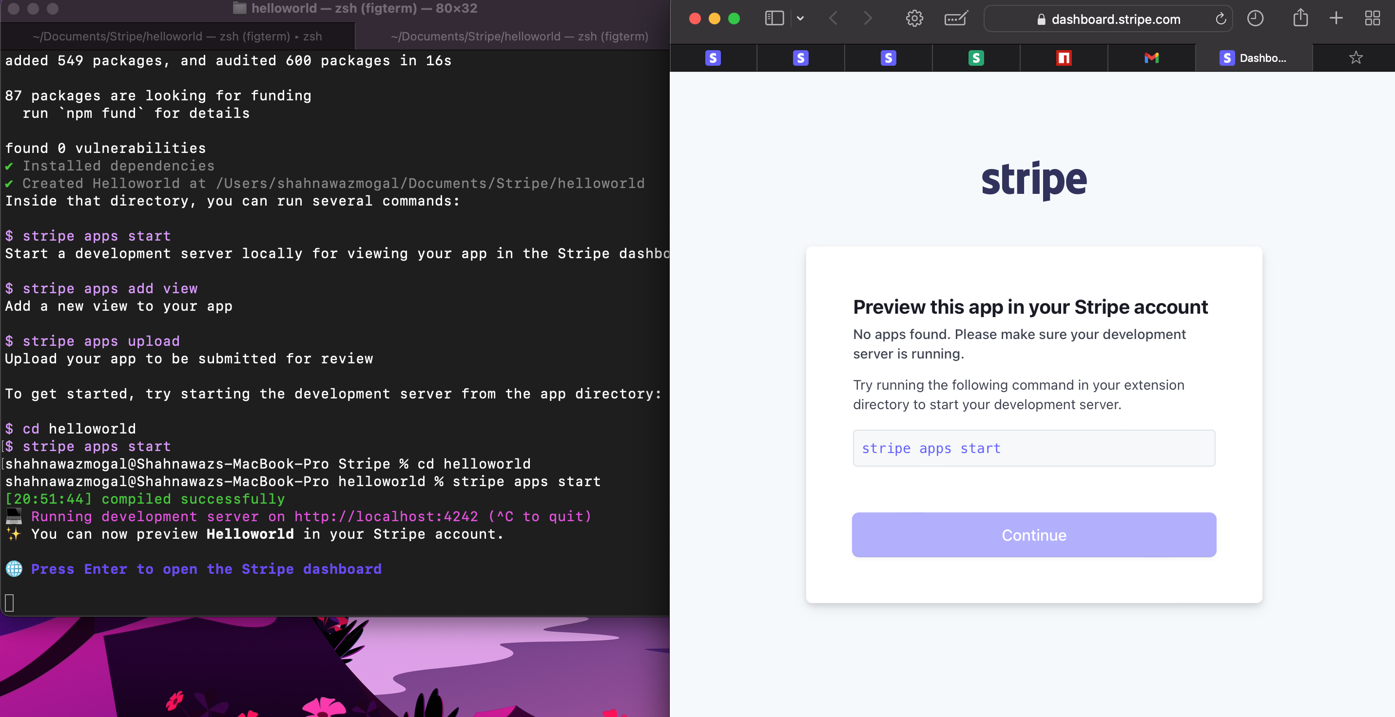 Show nicer error message when trying to develop apps in Safari · Issue #689 · stripe/stripe-apps ...