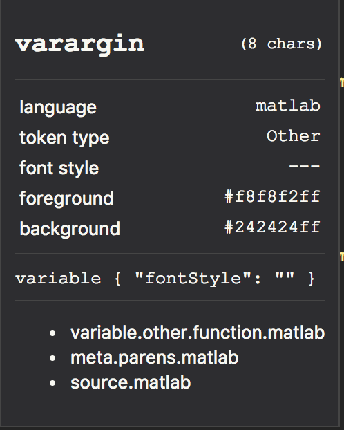Highlighting Of Varargin Transposed · Issue 56 · Gimly Vscode Matlab · Github