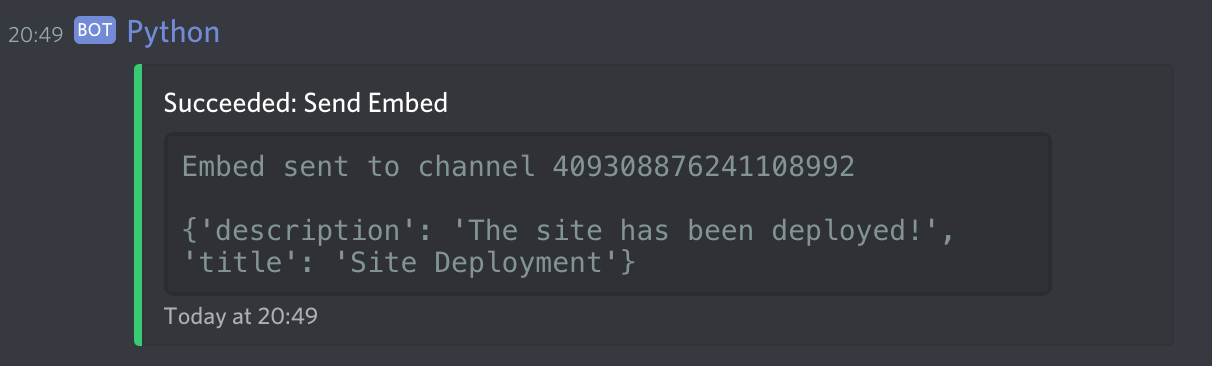Review RMQ's log embeds · Issue #279 · python-discord/bot · GitHub