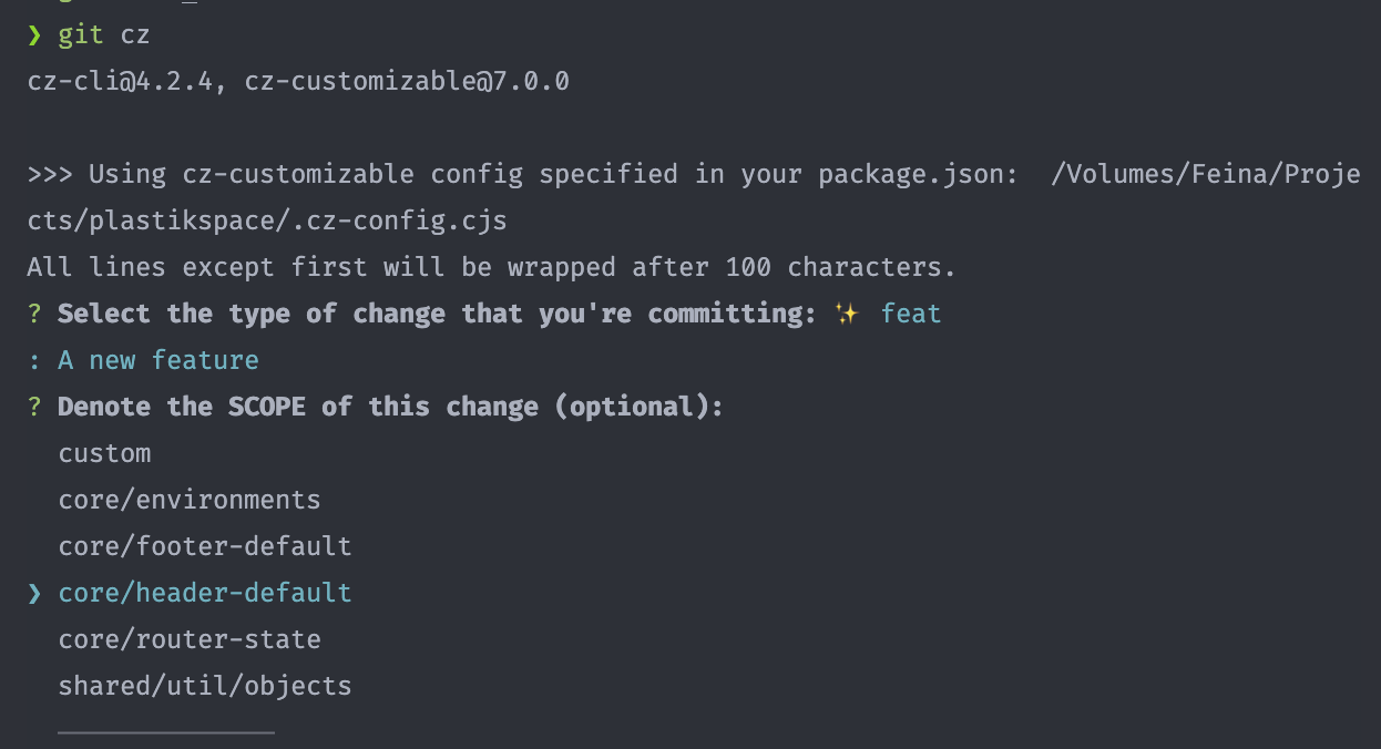 Make Apps To Appear In Scope List Of Commitizen · Issue 65 · Plastikaweb Plastikspace · Github