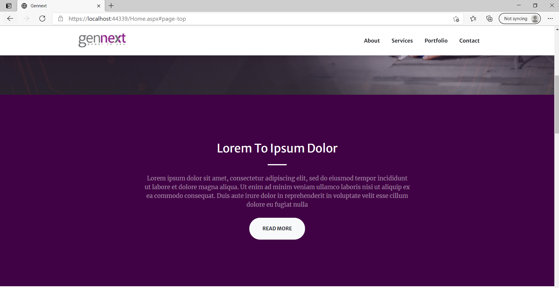 GitHub - Malith-ra/Gennext-Login-System-ASP.NET: interview answears