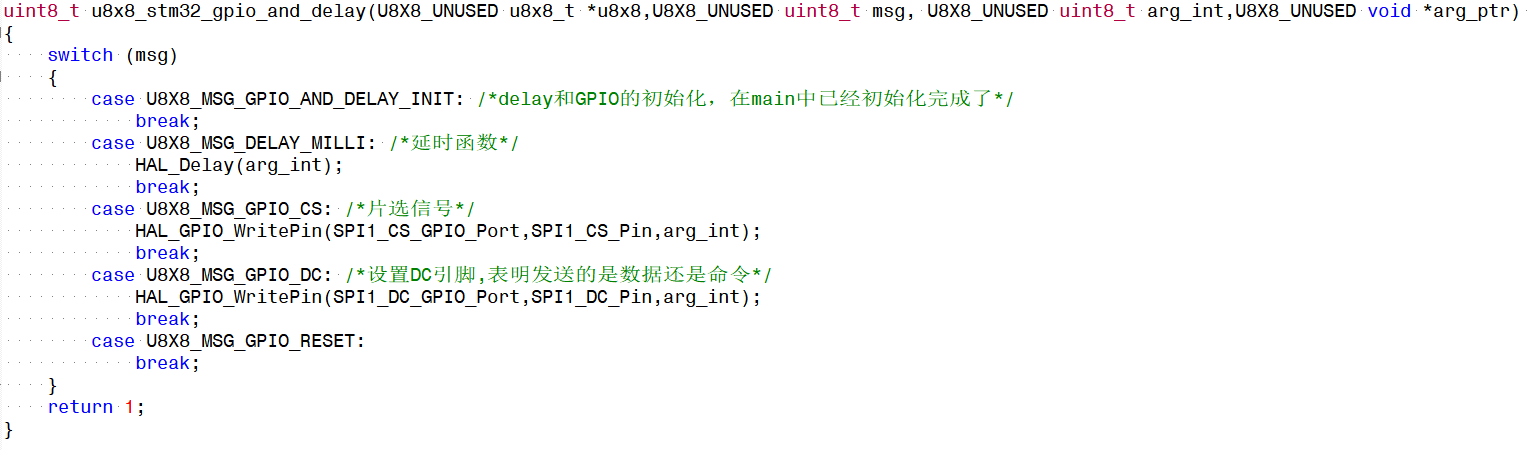 stm32f103cbt6 :0.96ssd1306oled,hardware SPI with DMA can't work .build done but don't show ...