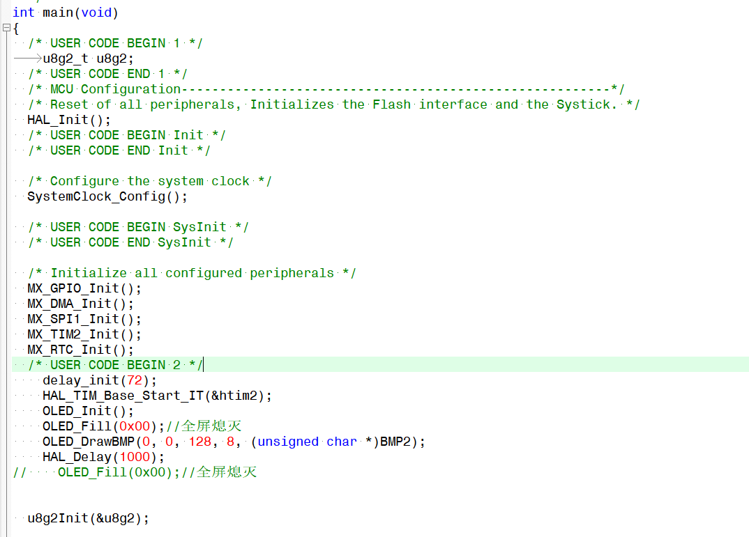 stm32f103cbt6 :0.96ssd1306oled,hardware SPI with DMA can't work .build ...