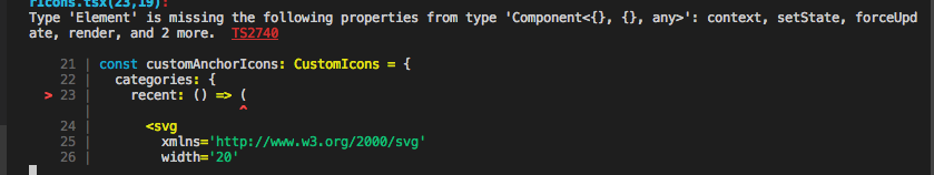 Pickers Icons Props Always Throw Ts Error · Issue 383 · Missiveemoji 