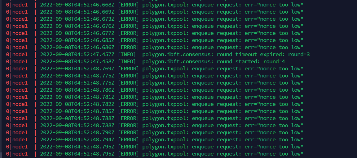 edge not processing new tx and producing new blocks · Issue #722 · 0xPolygon/polygon-edge · GitHub