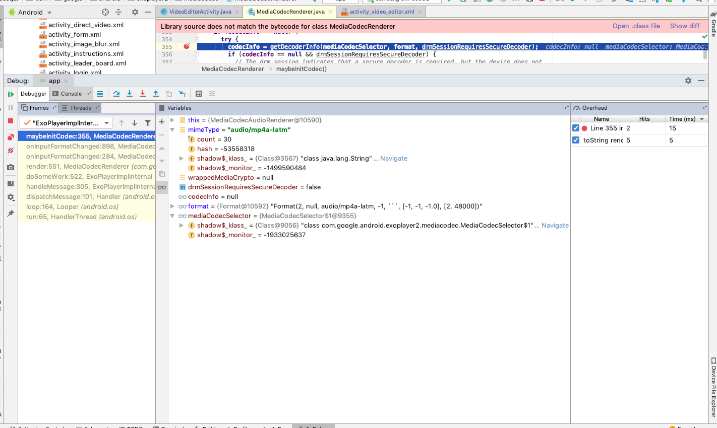 I am trying to play a video captured by device camera in samsung galaxy J6 using exoplayer . But ...