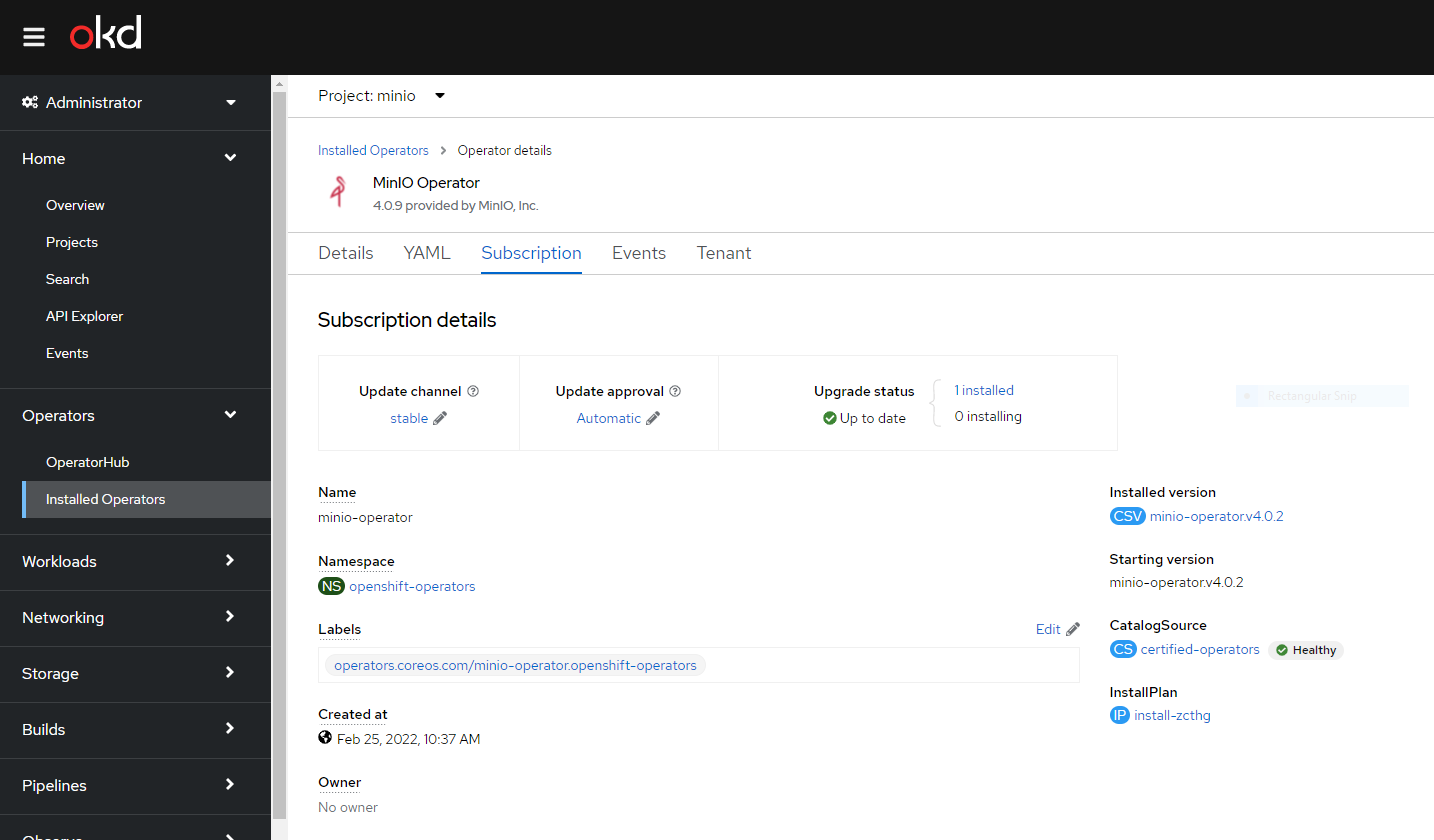Openshift Okd 49 Operator Tls Secret Not Foundextra Stringsecrets Operator Tls Not 9197