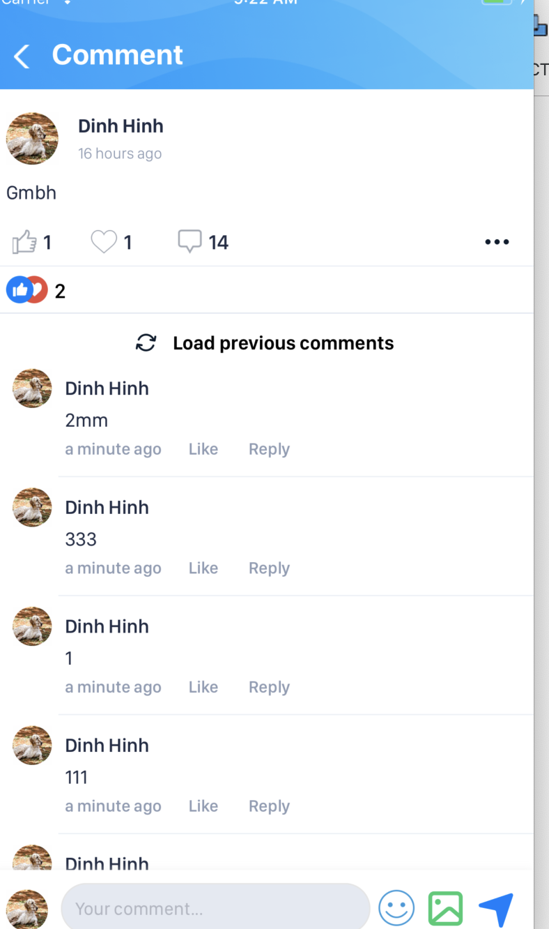 Bug Comment When Refresh Page · Issue 84 · Getstreamreact Native Activity Feed · Github