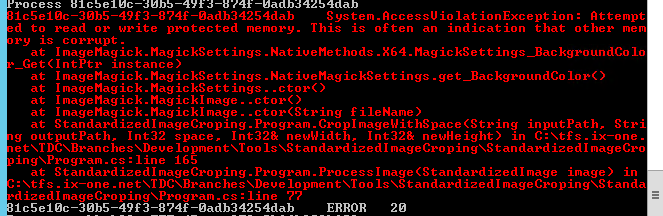 System.AccessViolationException: Attempted to read or write protected memory · Issue #503 ...