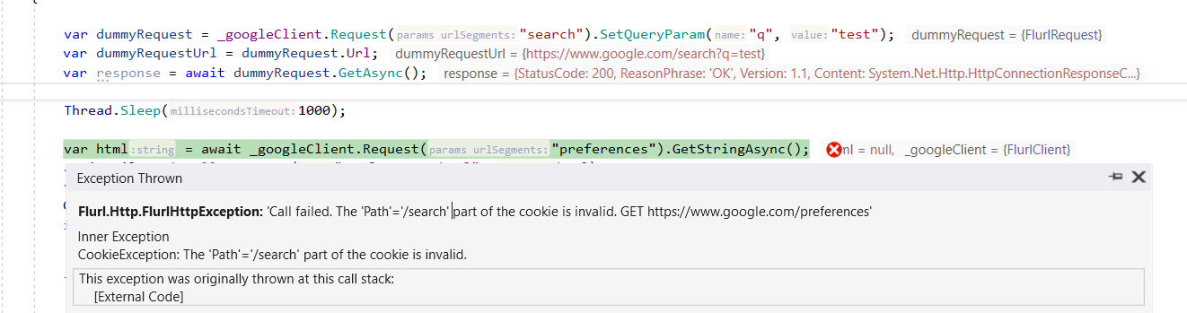 Call Failed The Path Search Part Of The Cookie Is Invalid · Issue 548 · Tmenier Flurl