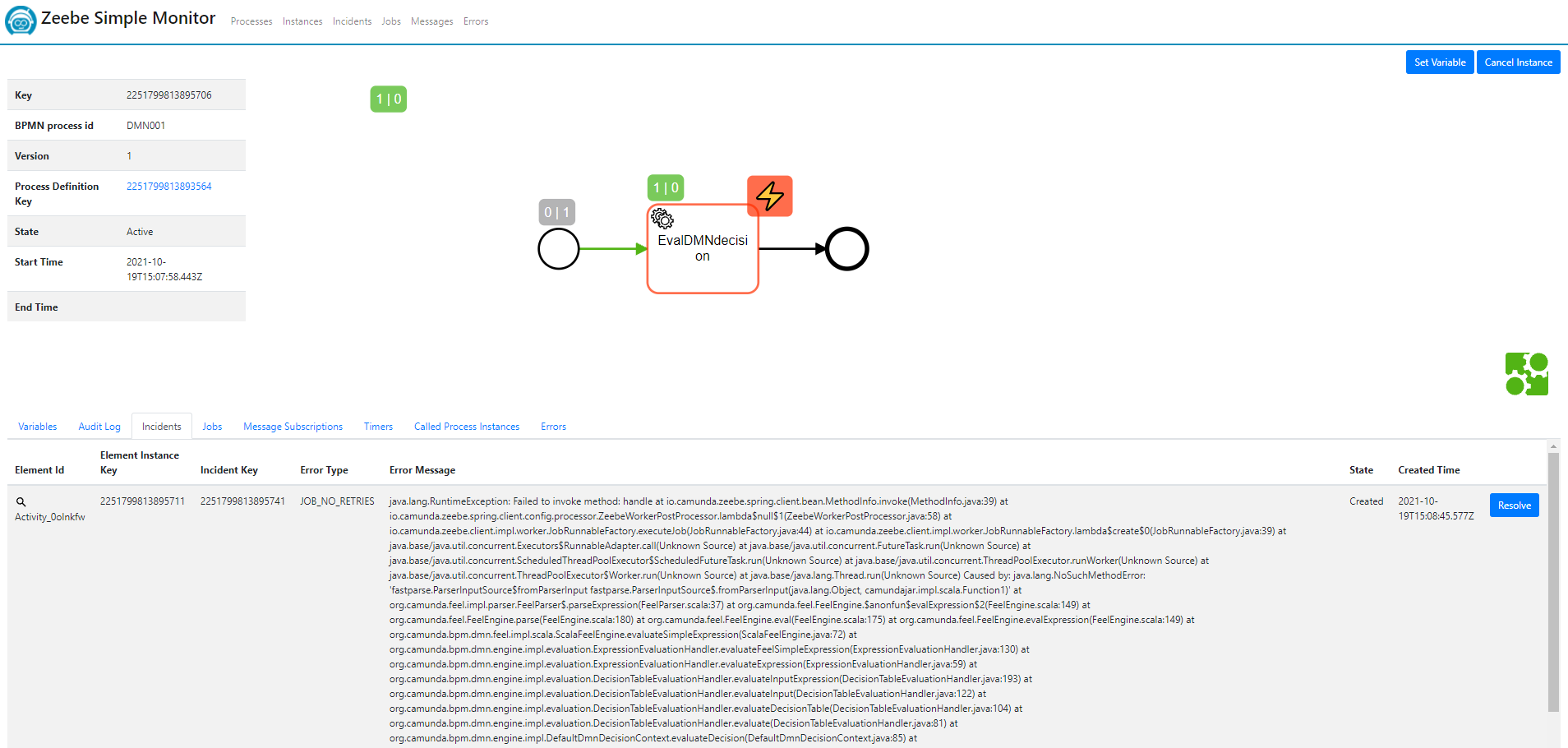 java.lang.RuntimeException while parsing expression · Issue #121 · camunda-community-hub/zeebe ...