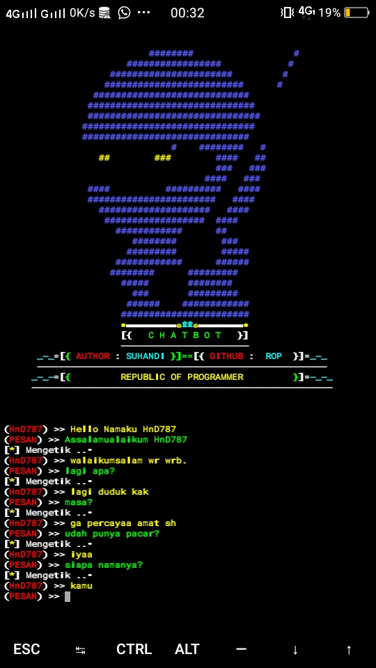 GitHub - suhandiproject/ChatBot: Chatting Sama Bot Lebih Seru:D