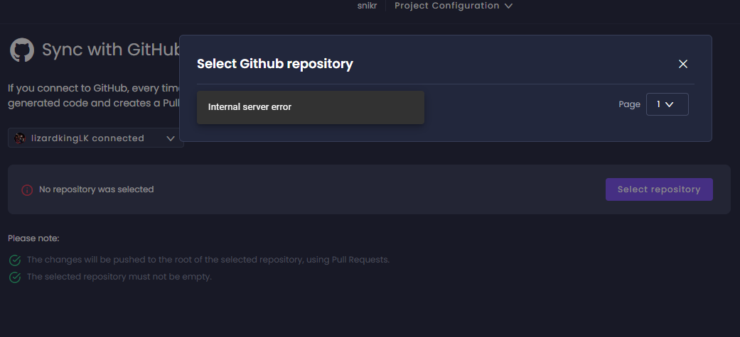 🐛 Bug Report Internal Server Error · Issue 4218 · Amplicationamplication · Github