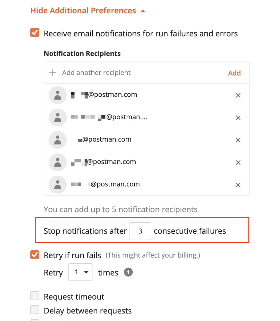 Allow monitor failure threshold for notifications to be configured ...