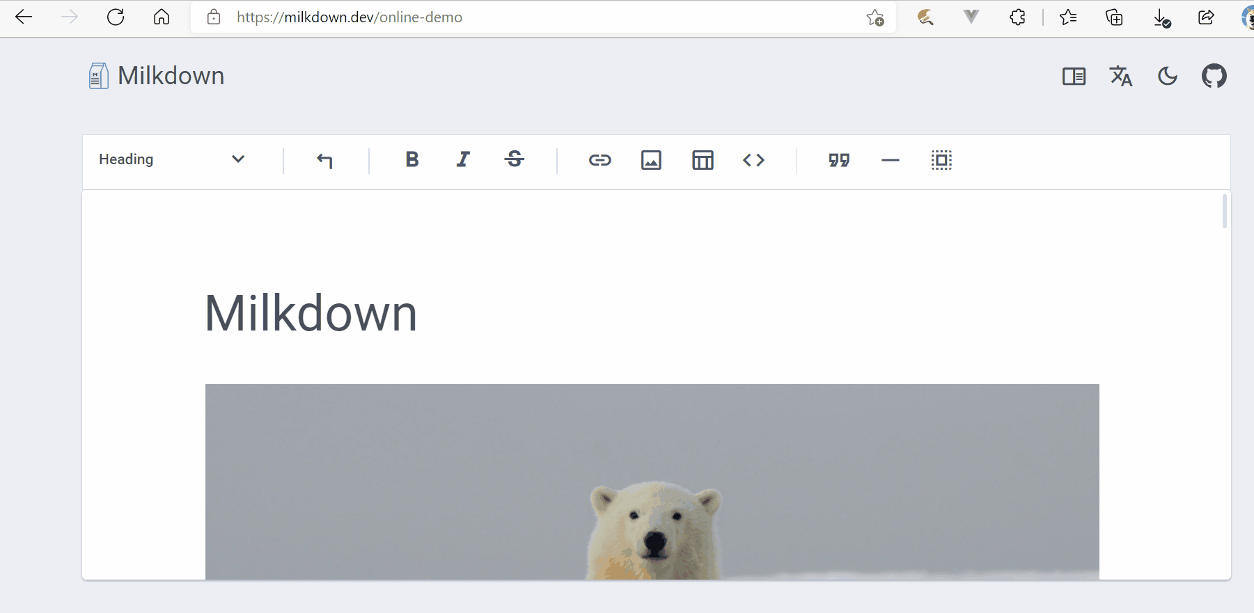 [Bug] The `/` command popup is covered by menubar · Issue #393 · Milkdown/milkdown · GitHub
