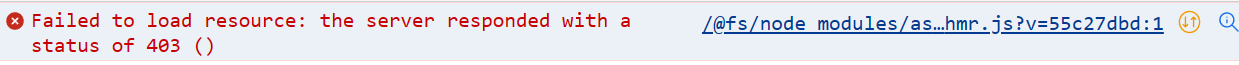 403 on /@fs/node_modules/astro/dist/runtime/client/hmr.js?v=55c27dbd:1 · Issue #218 · anse-app ...