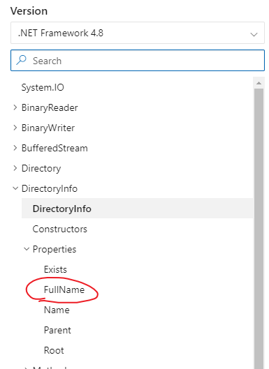 System.IO.DirectoryInfo is missing some properties · Issue #4118 · dotnet/dotnet-api-docs · GitHub