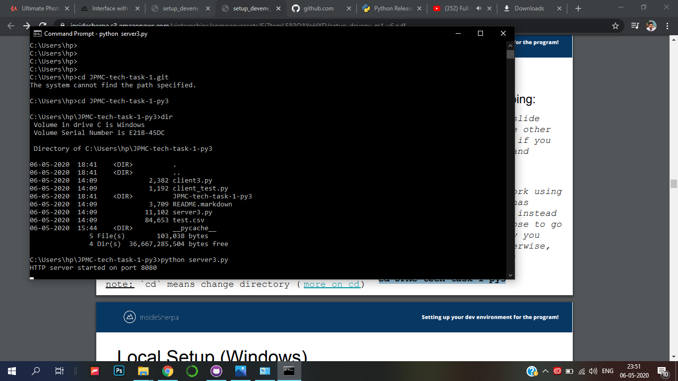 I need help, code is not running. HELP · Issue #107 · insidesherpa/JPMC-tech-task-1 · GitHub
