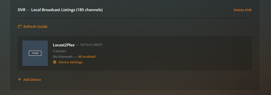 DVR / Recording options not visible in Plex · tgorgdotcom locast2plex · Discussion #170 · GitHub