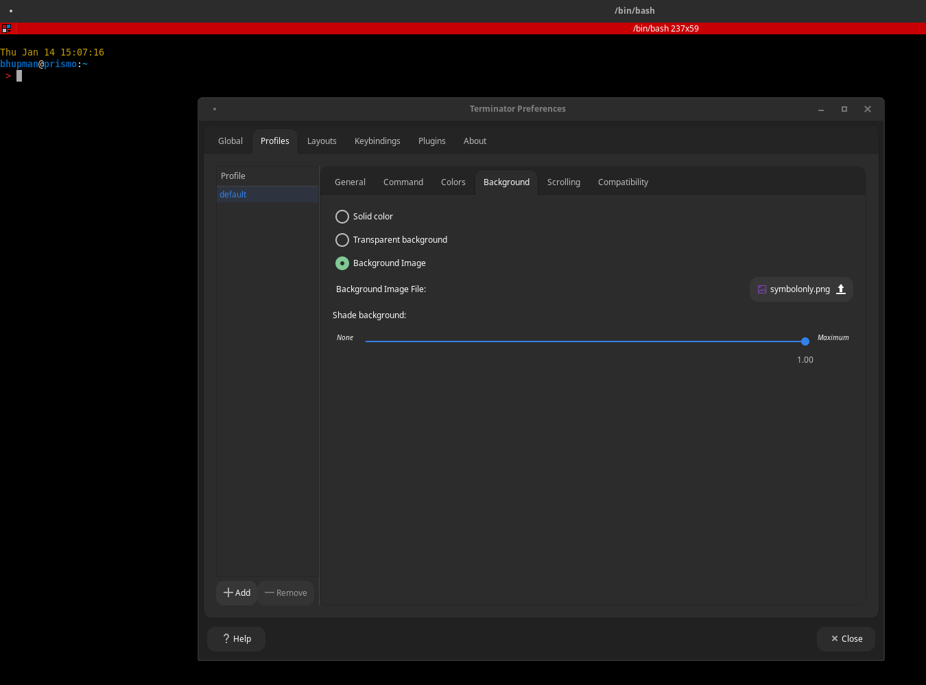 Background image not showing up on Xubuntu 20.04 · Issue #364 · gnome-terminator/terminator · GitHub