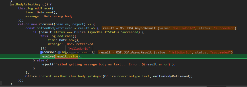 mailbox.item.body.getAsync with Text Coercion type returns incorrect text. · Issue #773 ...
