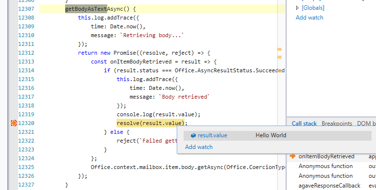 mailbox.item.body.getAsync with Text Coercion type returns incorrect text. · Issue #773 ...