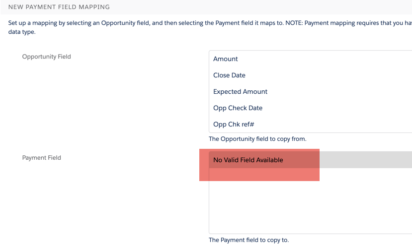 Remove limit of 75 custom fields on the Payment object to use Payment Mapping from the NPSP ...