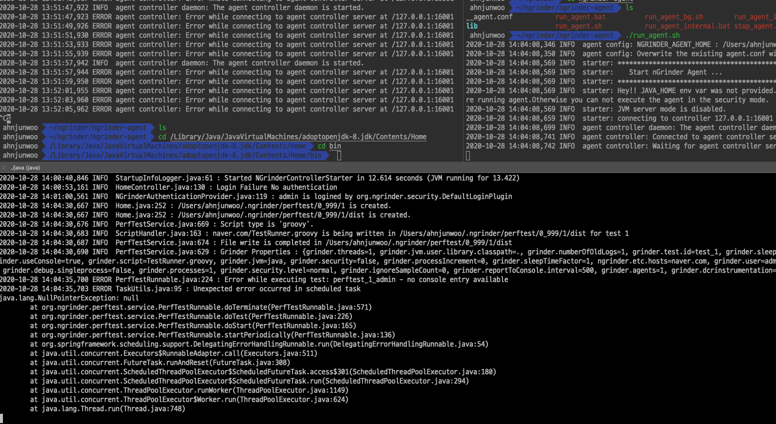3.5.2 버전 기동시 오류.. · Issue #680 · naver/ngrinder · GitHub